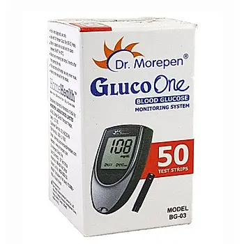 Dr. Morepen Blood Glucose Test Strips for Accurate Results